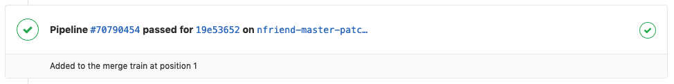 Index · Merge Trains · Pipelines For Merged Results · Merge Request Pipelines · Ci · Help · Gitlab